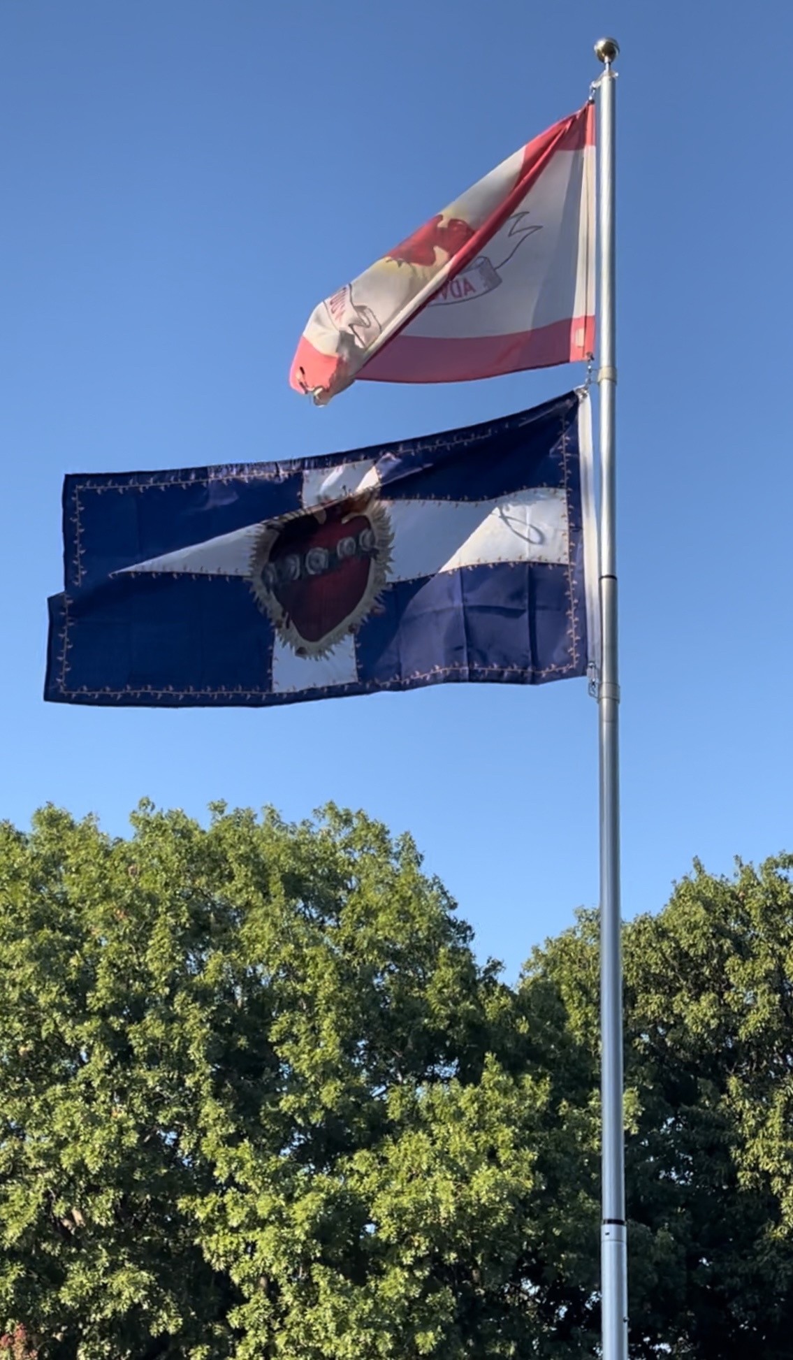 My Queen’s Flag Was Raised Today | Harvey Millican's Blog: Musings of a ...